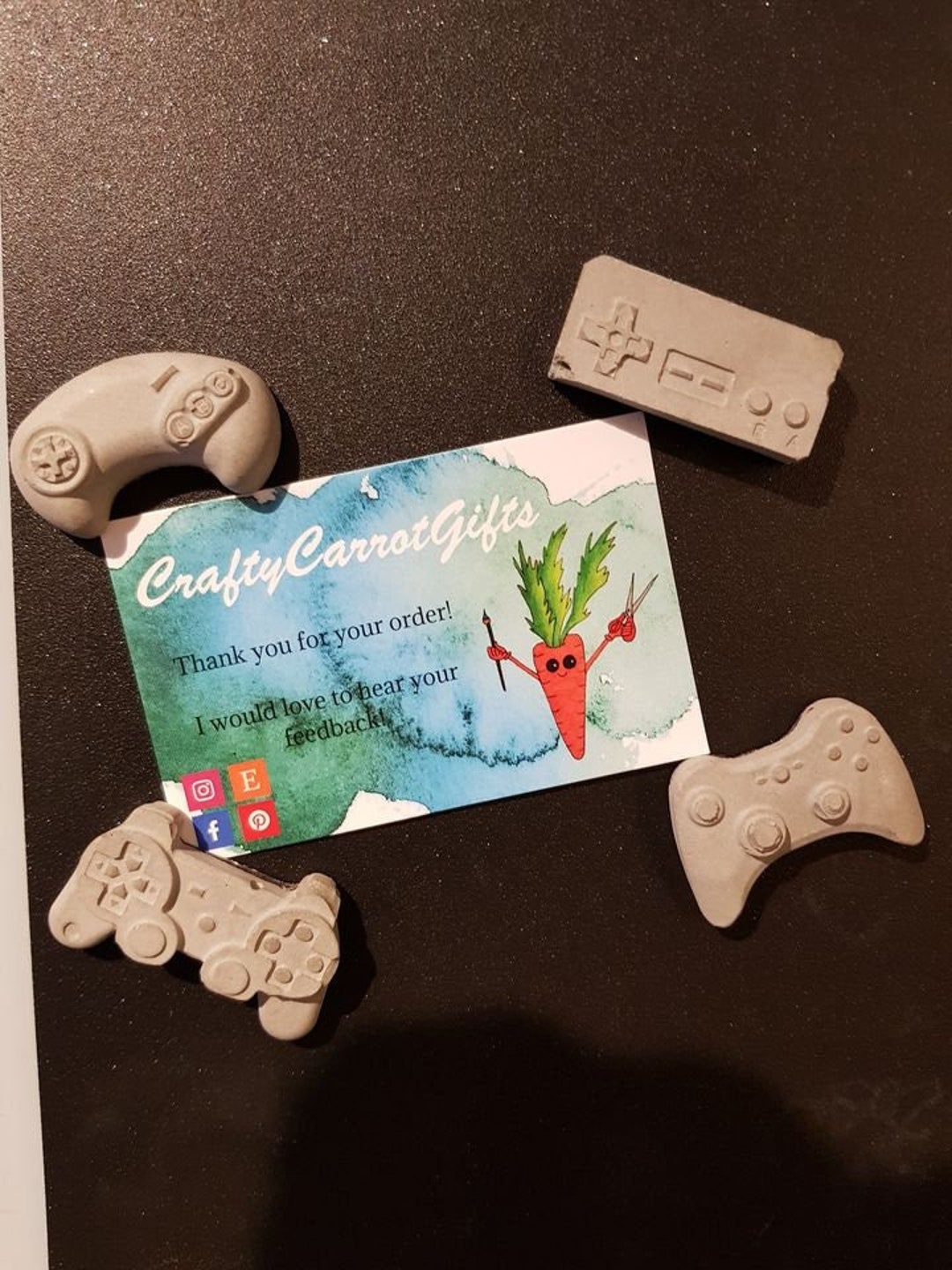 Concrete Games Console Fridge Magnets - Geeky Gamer Gift Set - Etsy