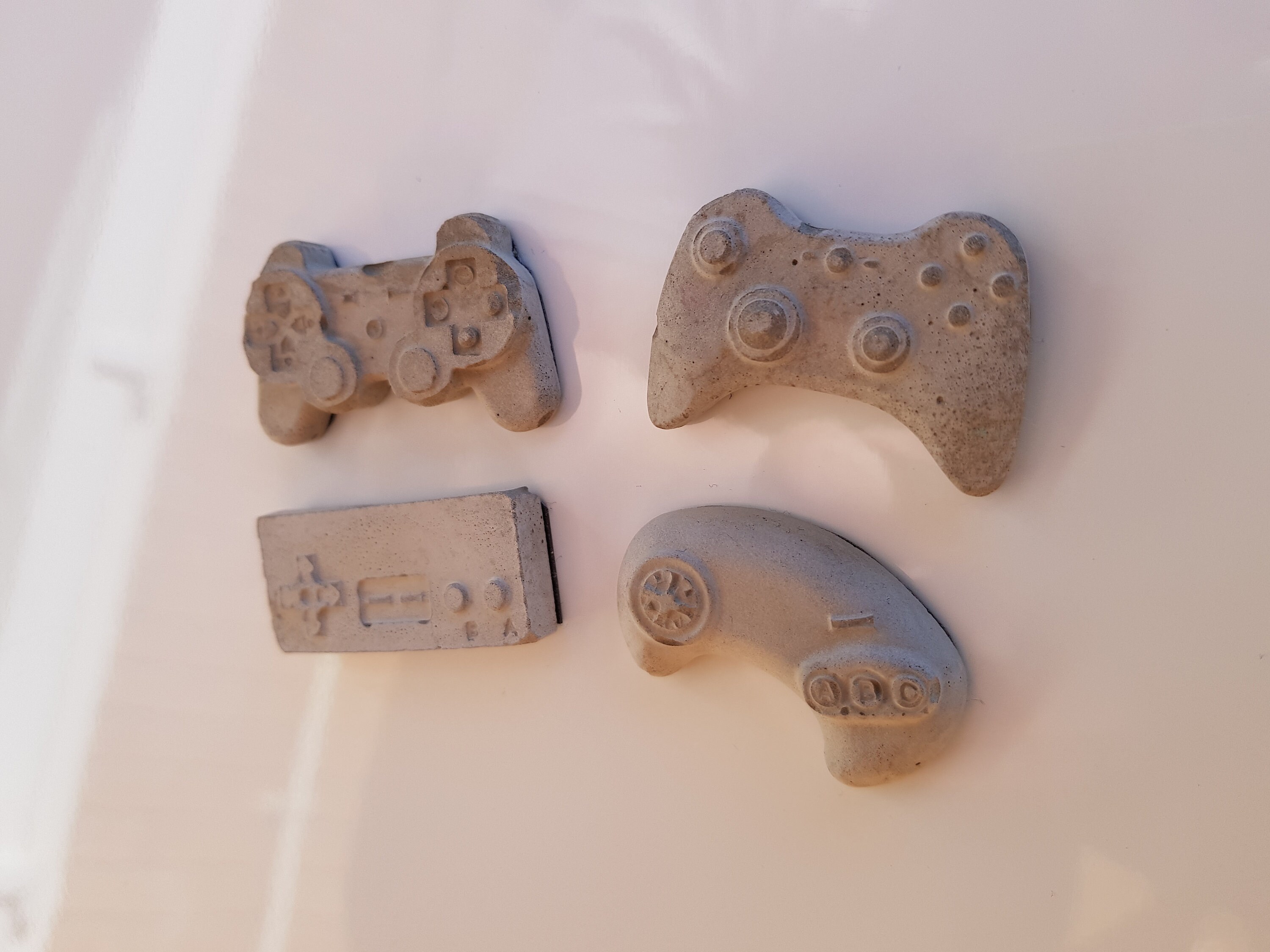 Games Console Fridge Magnets Set of 4 Perfect Stocking - Etsy