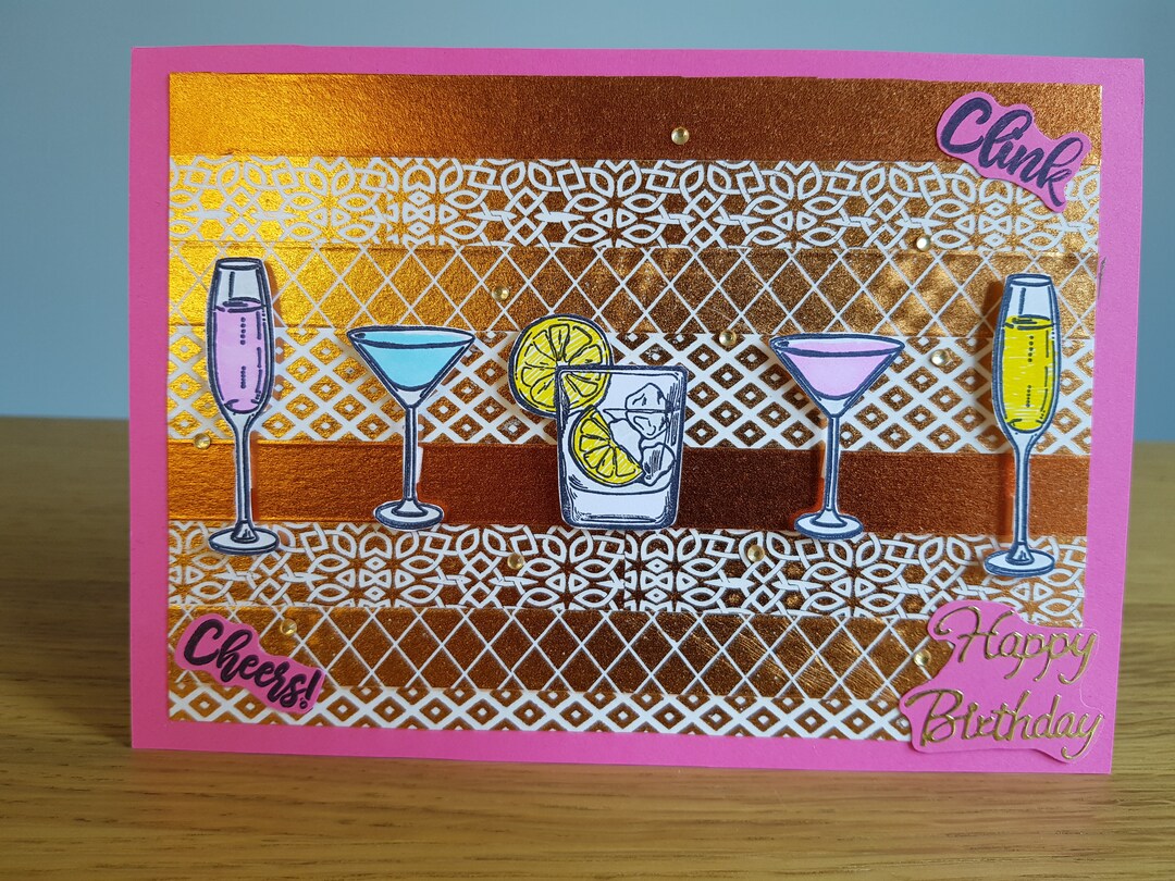 Alcohol Birthday Cards Wine Lover, Beer Lover, Cocktail Lover, Gin ...