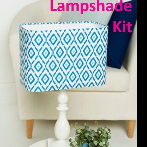 DIY 30cm Drum Lampshade Kit Use Your Own Fabric & Our Heat - Etsy