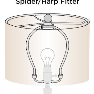 DIY Lampshade Kit - Use Your Own Fabric & Our Heat Resistant Self ...