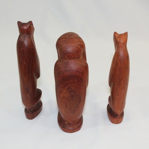 Vintage Genuine Besmo Hand Carved in Kenya See Hear and Speak - Etsy
