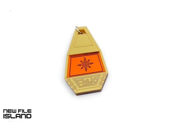 Digimon Tag With Tai's Crest of Courage | Etsy