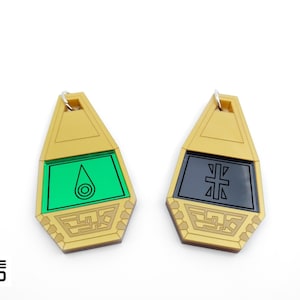Digimon Tag With Crest of Miracles - Etsy
