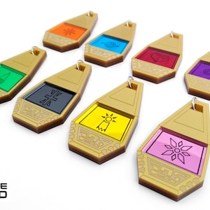 Digimon Tag With Crest of Miracles - Etsy