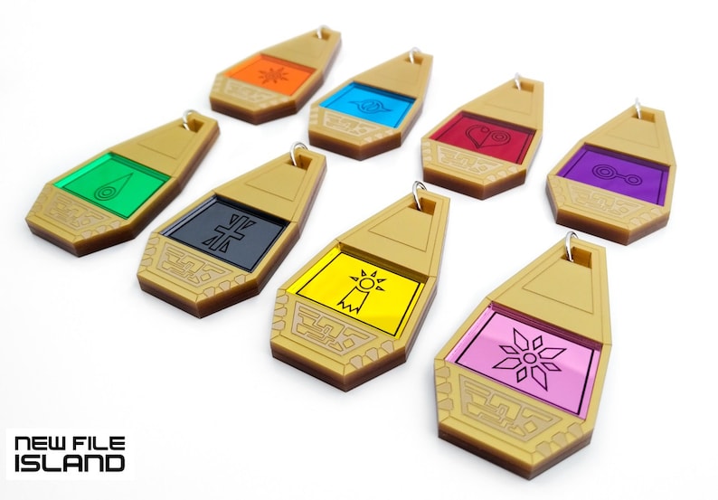 Digimon Tag With Crest of Kindness (2 Colors) - Etsy