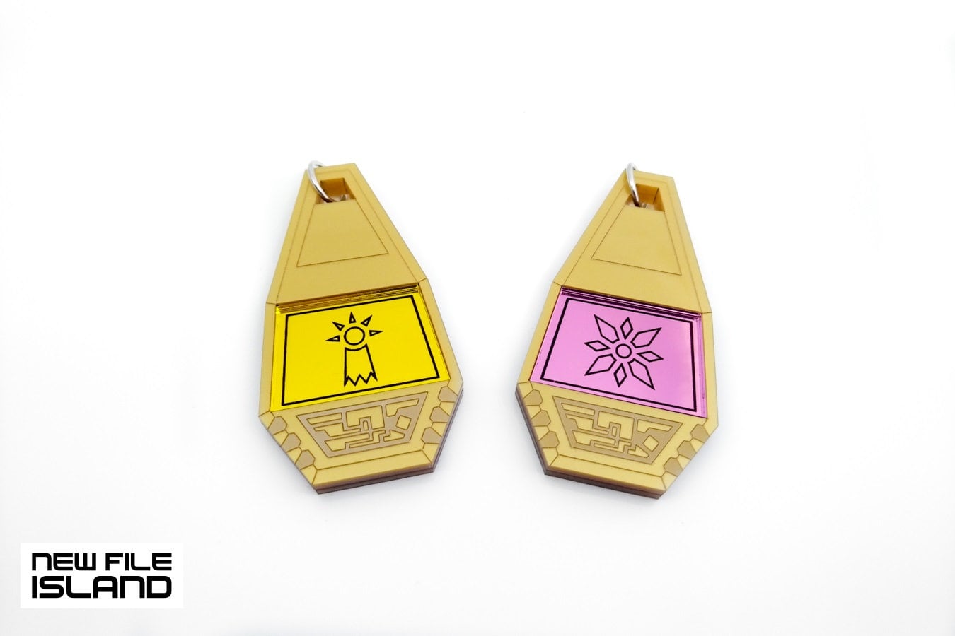 Digimon Tag with Tai's Crest of Courage | Etsy