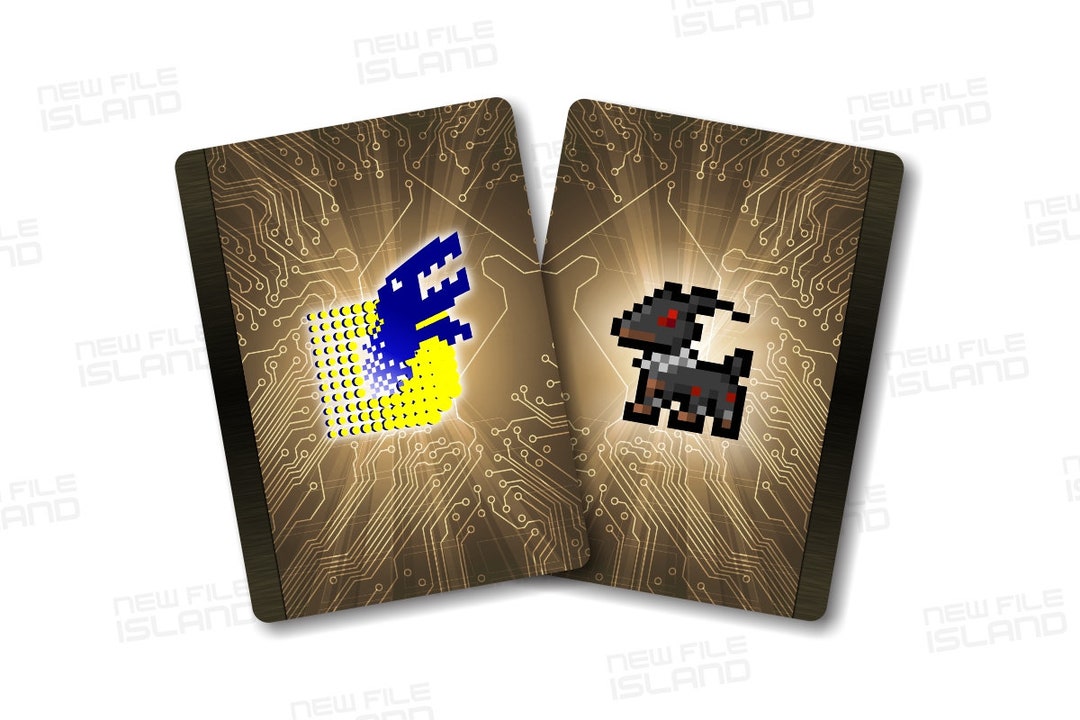 Dobermon / Alice - Digimon Tamers "blue Card" - Etsy