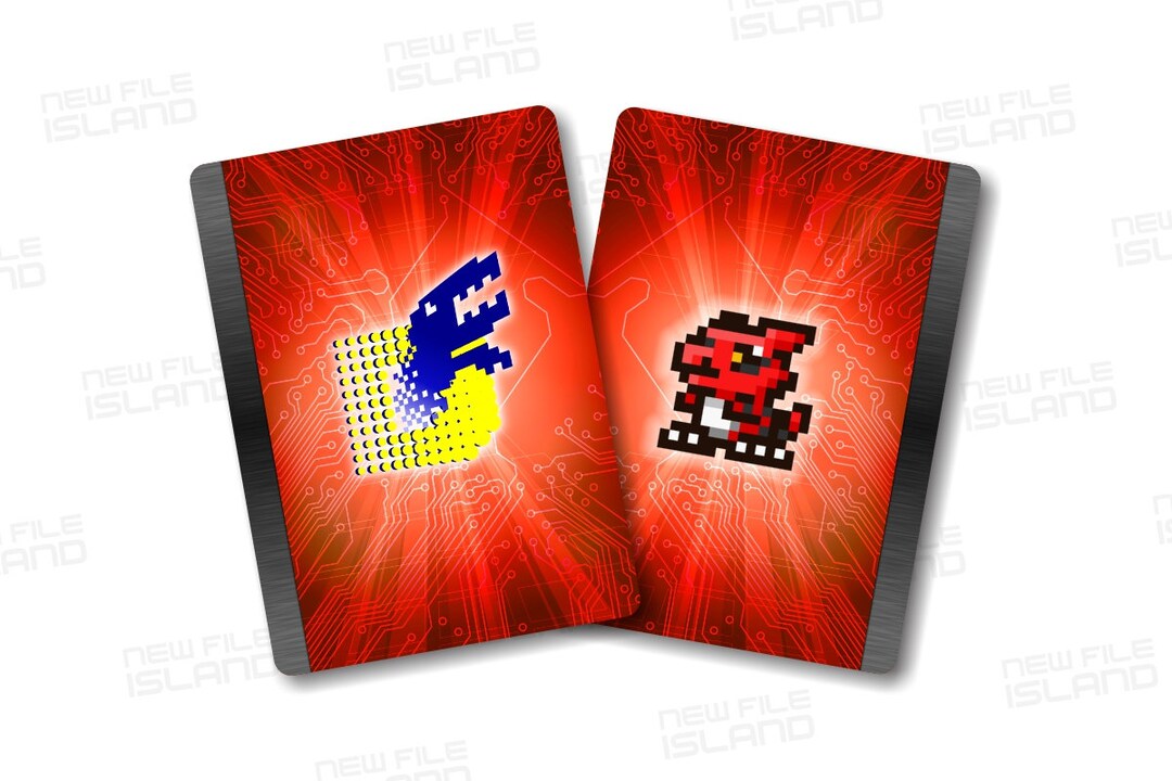 Guilmon / Takato - Digimon Tamers "blue Card" - Etsy