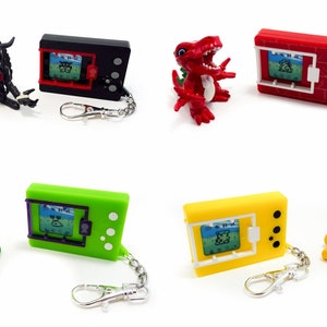 Digimon Virtual Pet Lasercut Keychain - Etsy