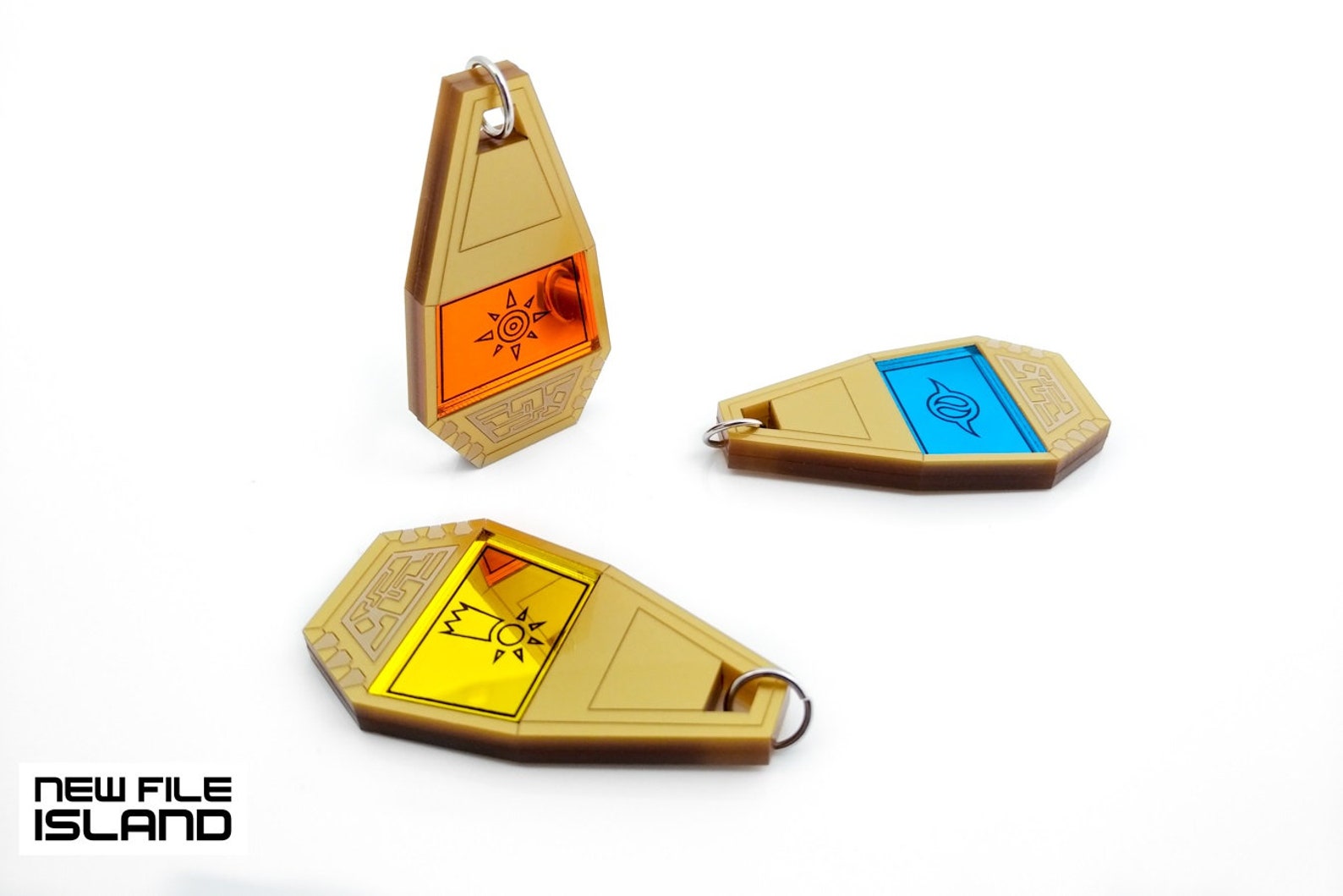 Digimon Tag With Crest of Kindness 2 Colors - Etsy Canada