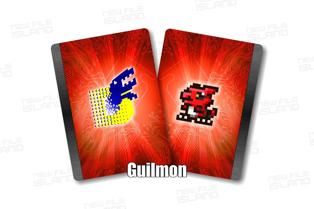 Digimon Guilmon Card