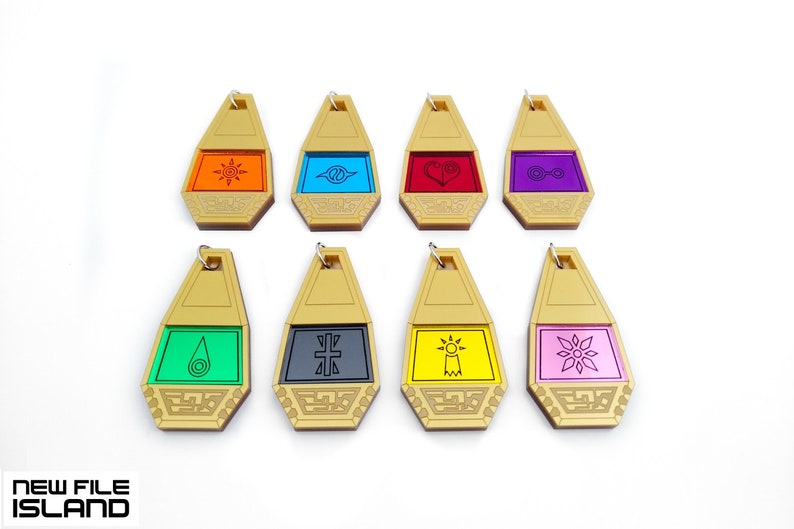 Digimon Tag and Crest Collection set of 8 - Etsy