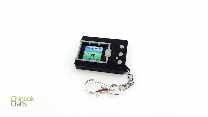 Metallic Acrylics Digimon Virtual Pet Lasercut Keychain | Etsy