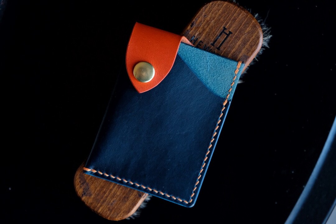 Forted Leather Buttero EDC Snap Card Holder. - Etsy