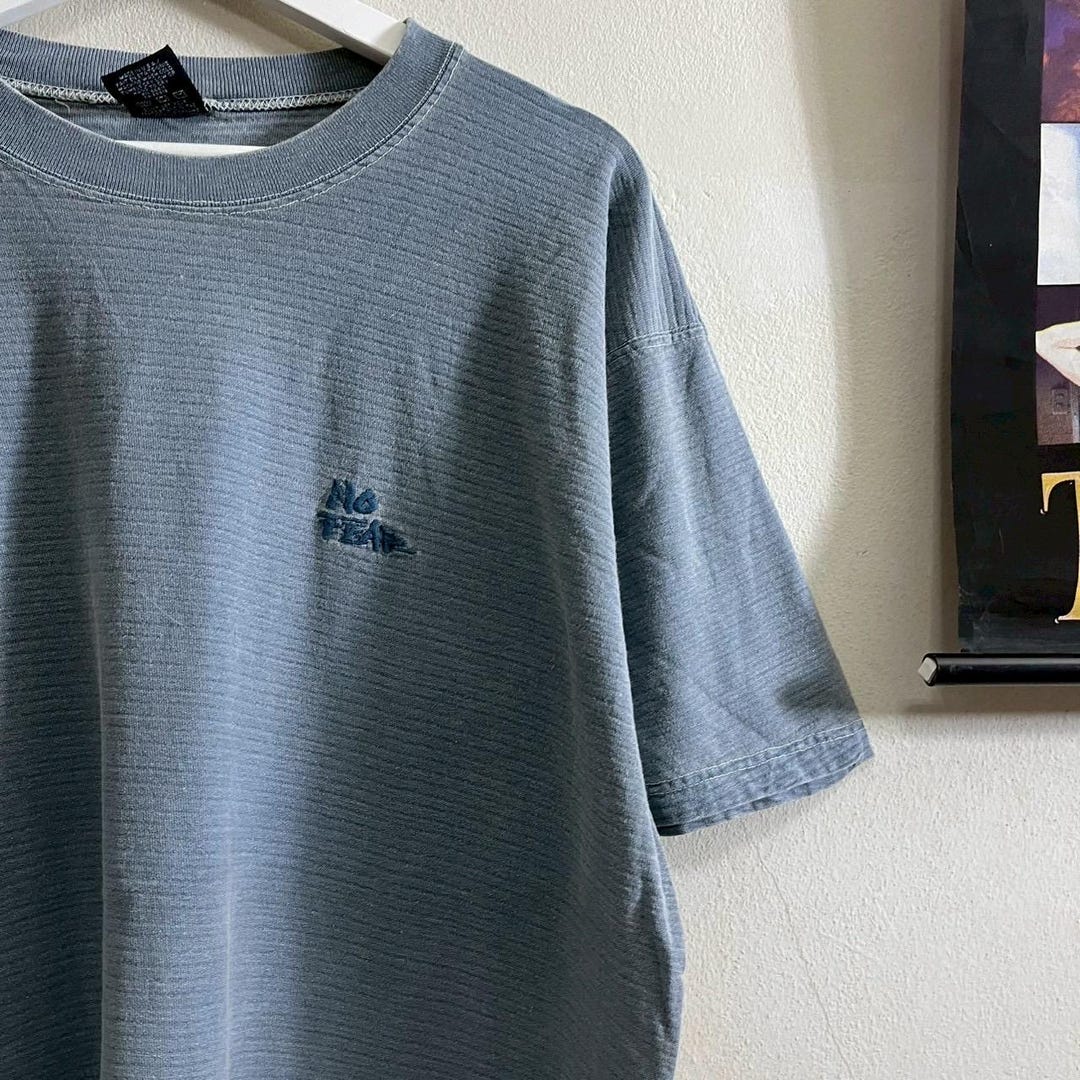 Vintage 90’s No Fear Striped T-shirt Size L - Etsy