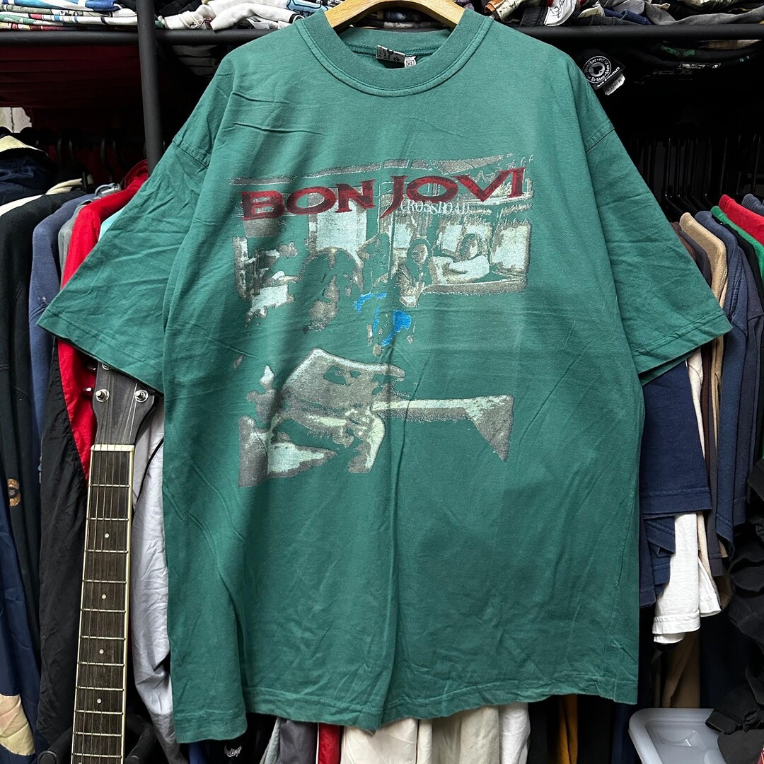 Vintage Bon Jovi T-shirt - Etsy