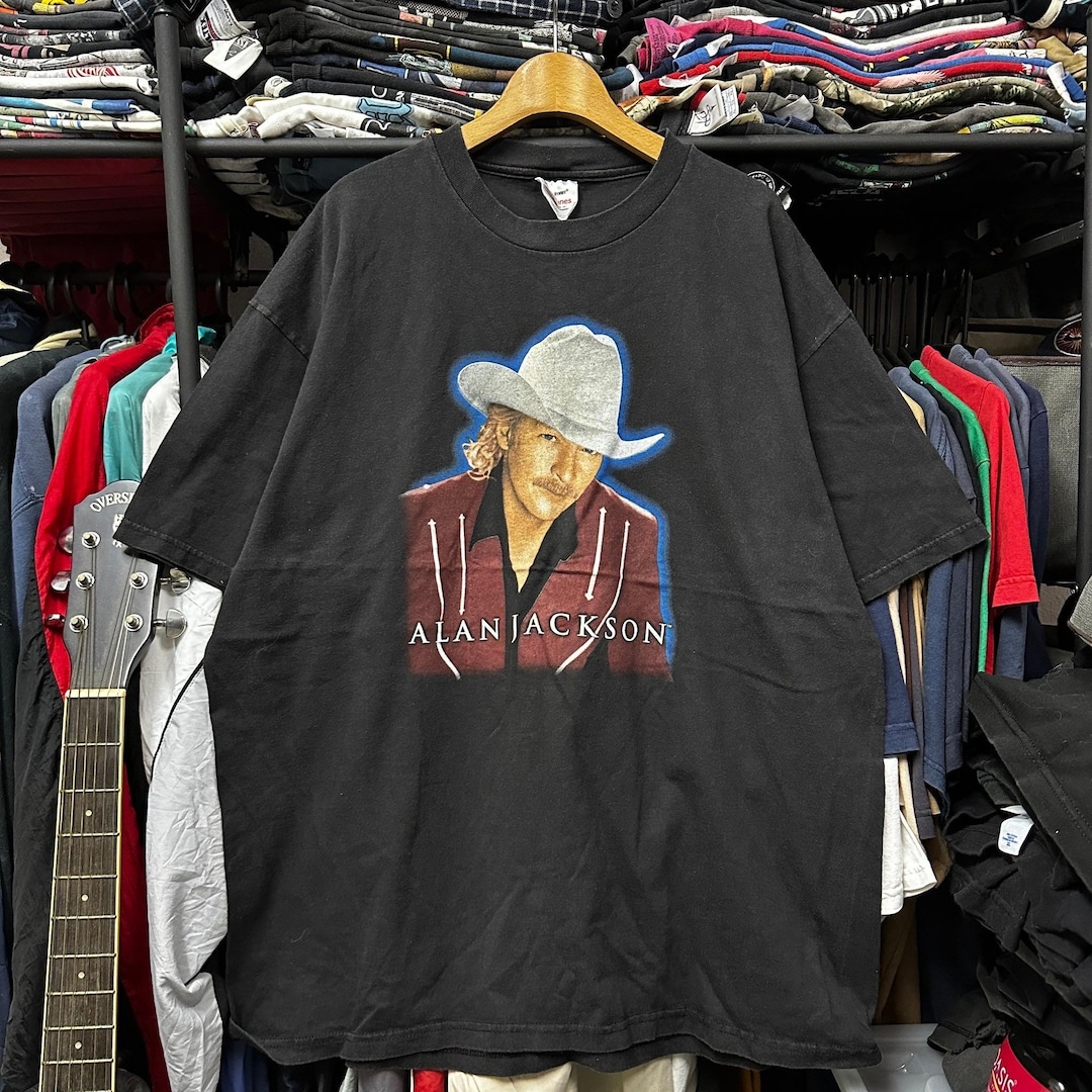 Vintage Alan Jackson T-shirt - Etsy