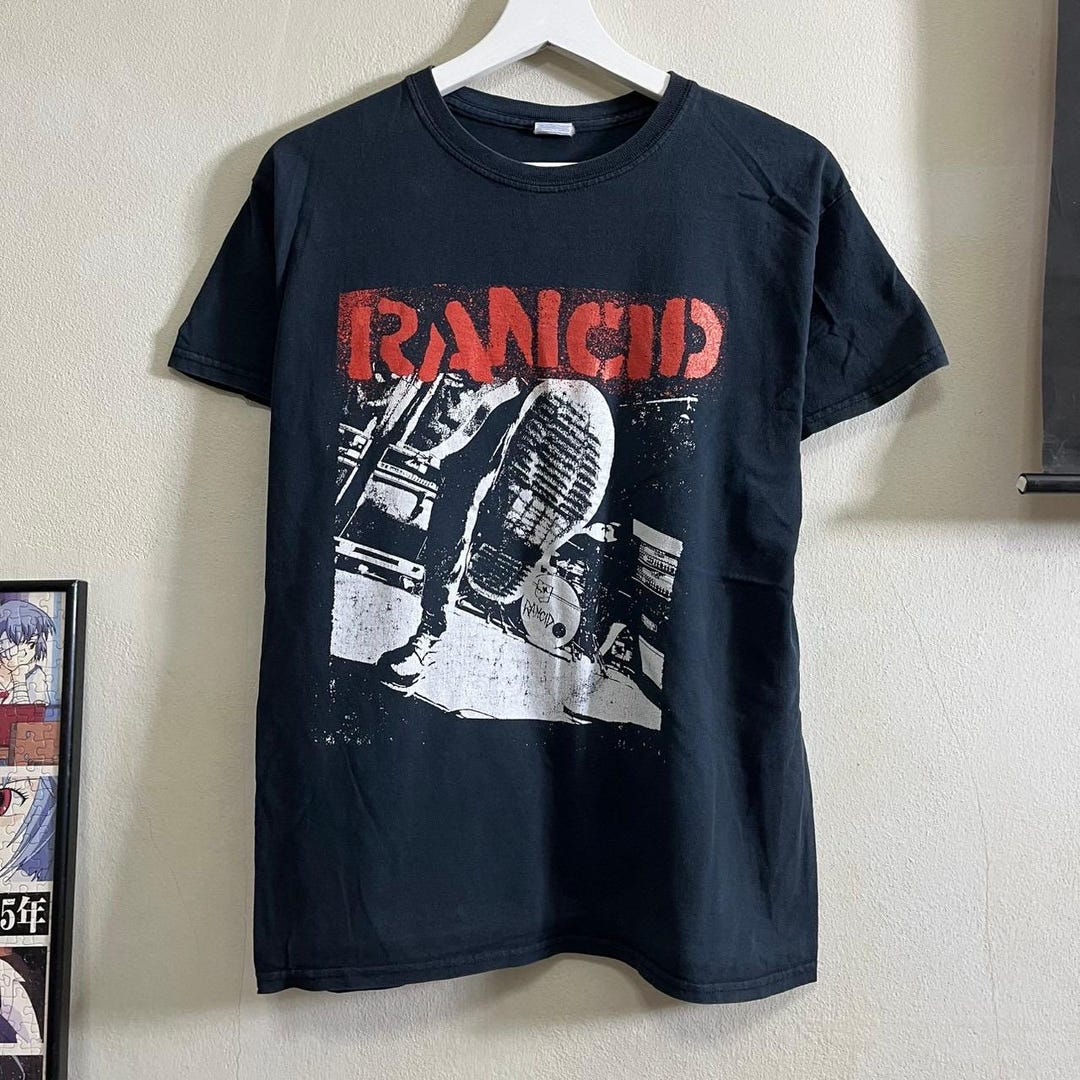 Vintage Rancid Punk Rock Band T-shirt Size M - Etsy
