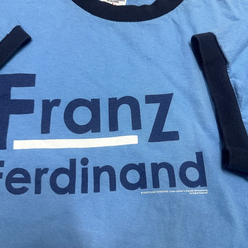 Vintage Franz Ferdinand T-shirt - Etsy