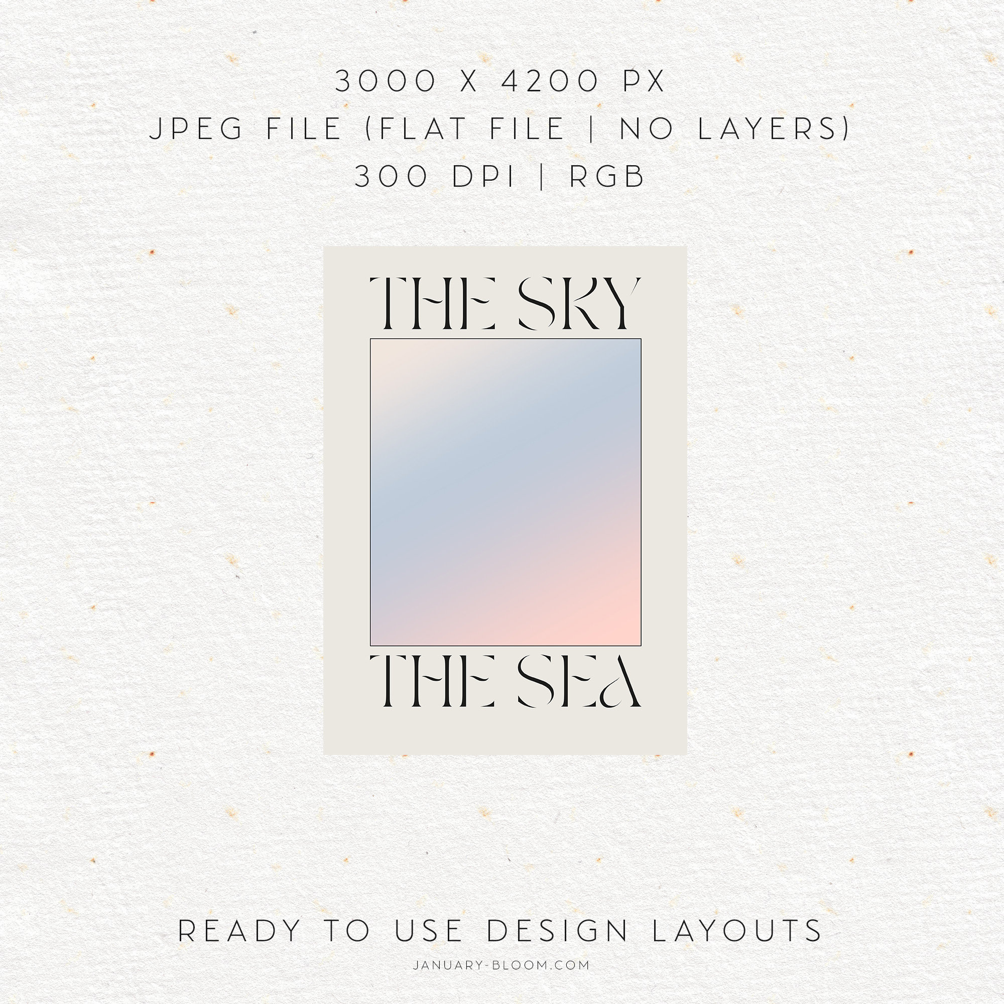 Modern Gradient Design Poster DIGITAL Printable Art Soft, Colourful ...