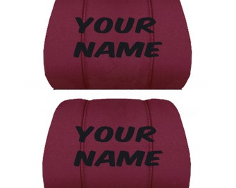 Embroidered Headrest Covers - Etsy
