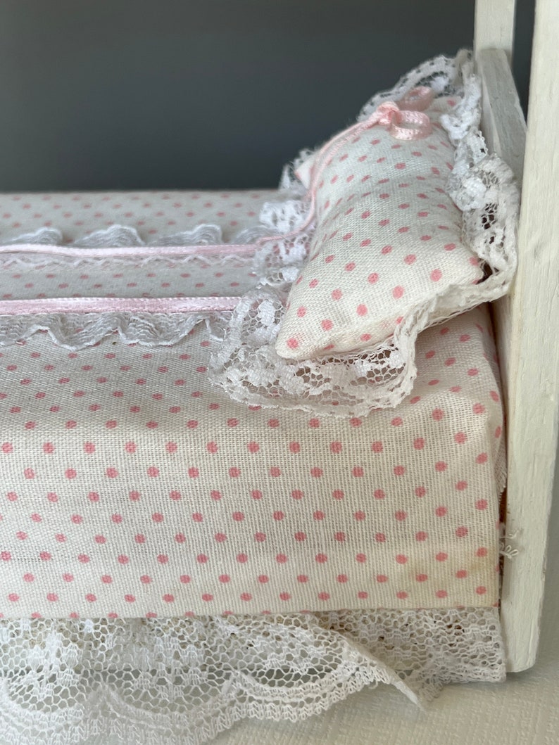 1:12 Vintage Artisan Pitty Pat Dollhouse Bedroom Furniture~set~canopy ...