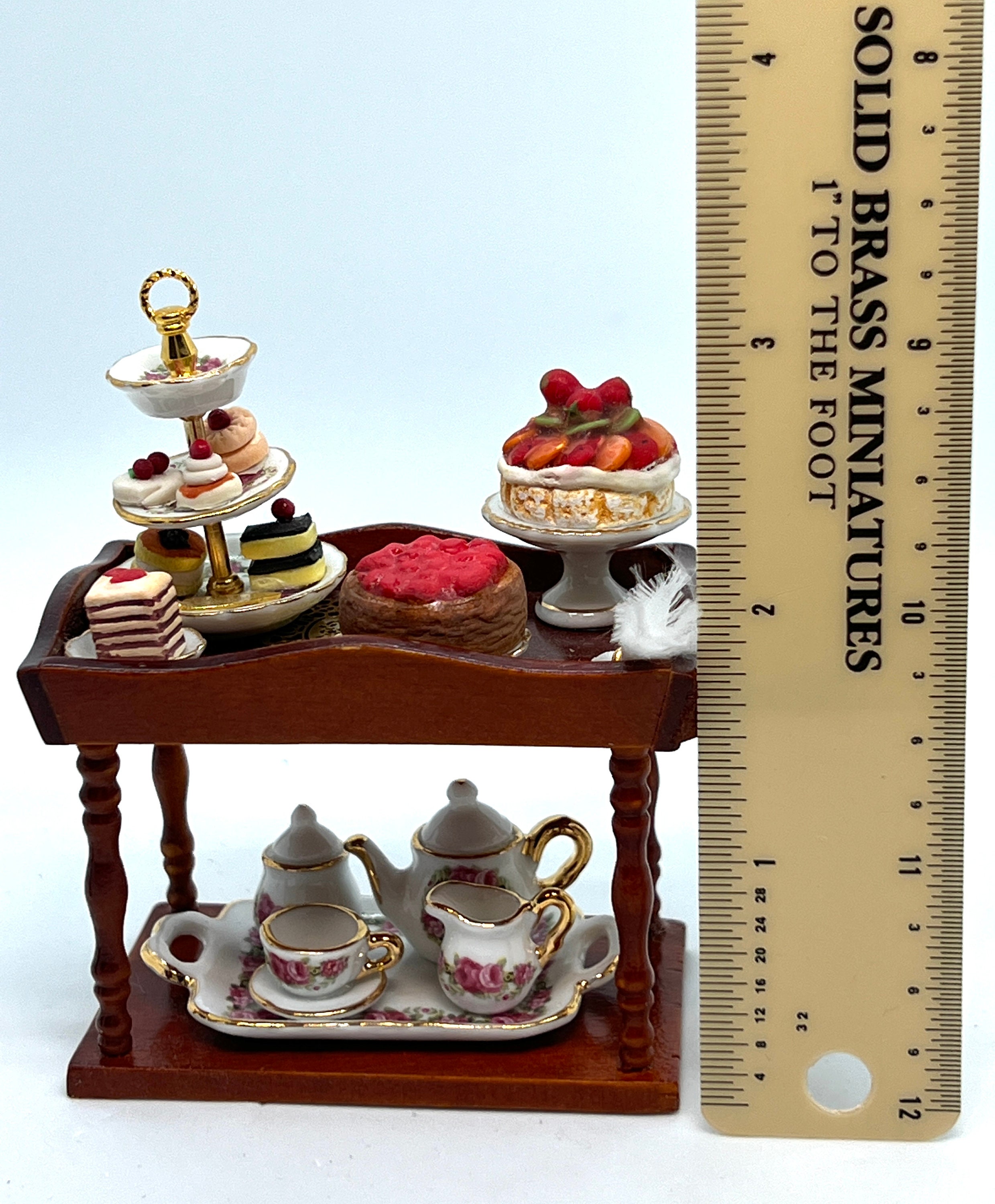 1:12 Reutter Porcelain Afternoon Tea Cartserving Cartserving - Etsy
