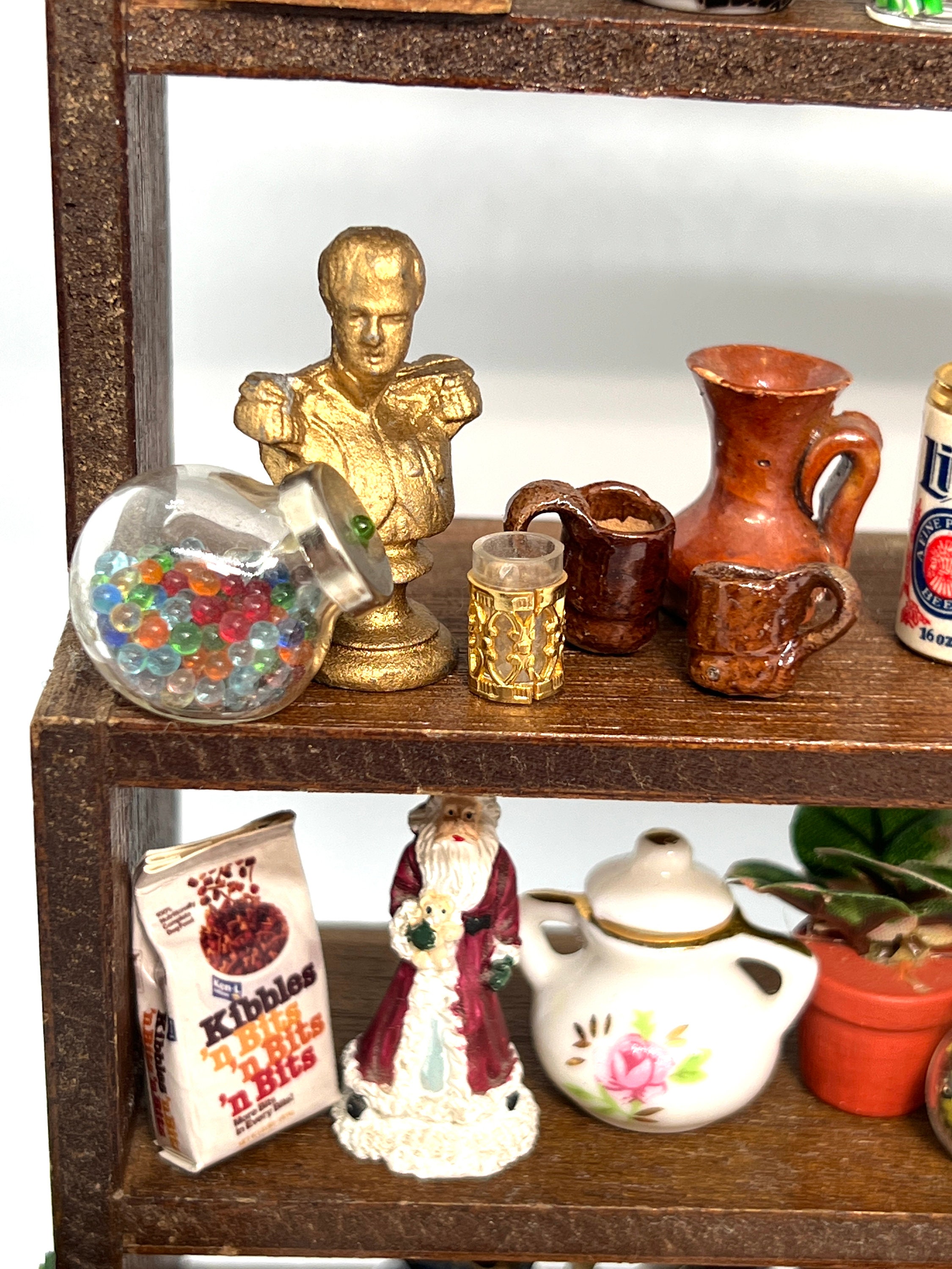 Vintage 1:12 Dollhouse Miniature General Store Display With Artisan ...