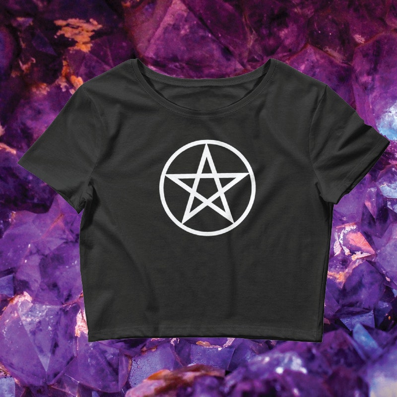 Pentagram Crop Top - Etsy