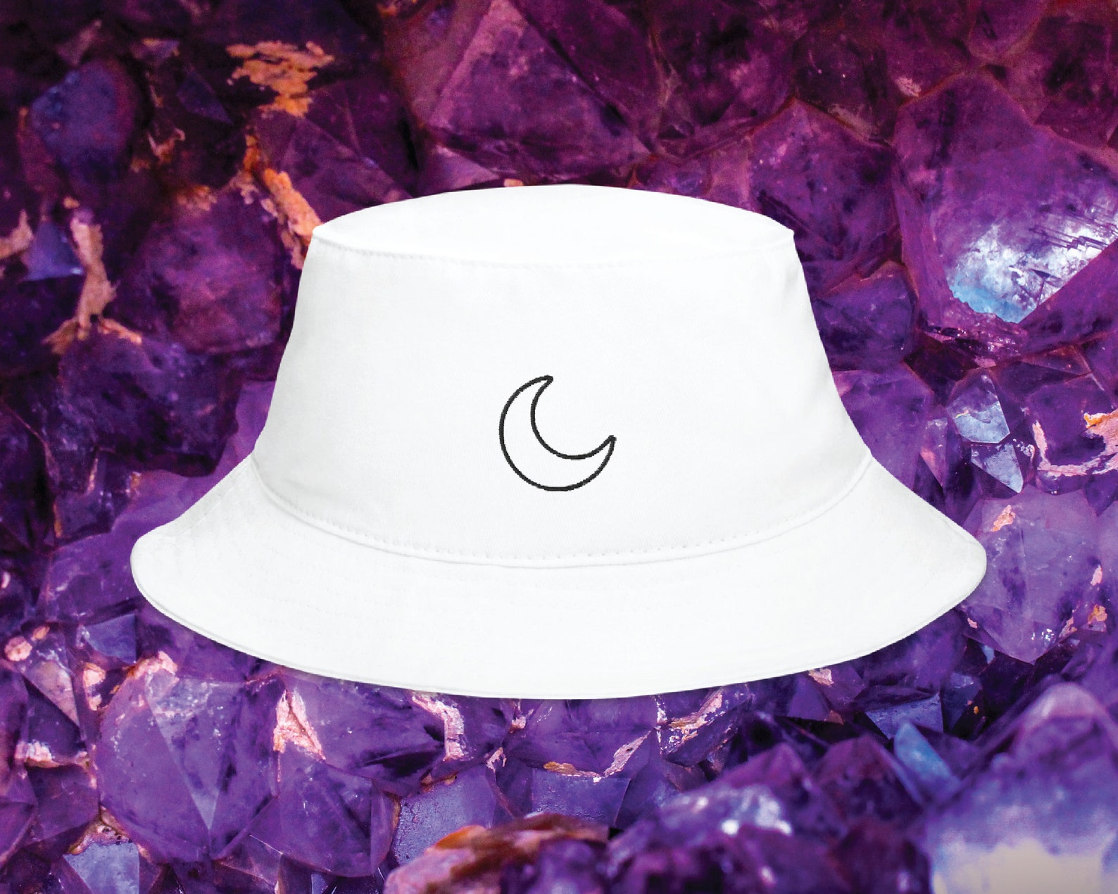 Moon Bucket Hat Bucket Hat Aesthetic Hat - Etsy