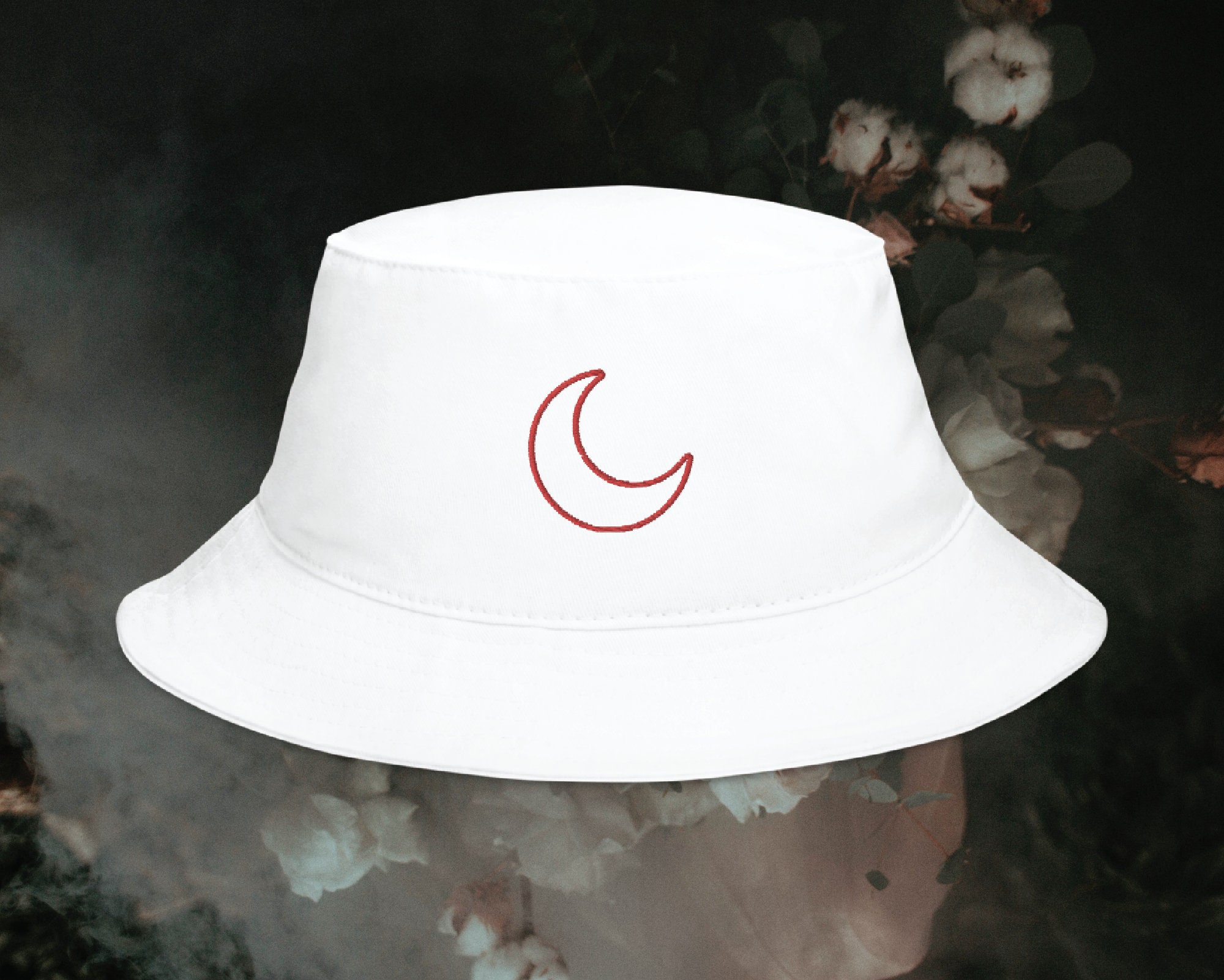 Bucket Hat, Moon Bucket Hat, Aesthetic Hat - Etsy