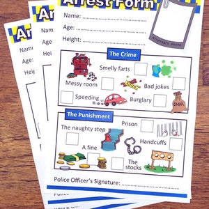 Emergency Services Printable Forms for Kids - Doctors and Nurses, Fire ...