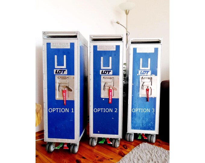 Original LOT Airline Trolley Airplane Galley Cart With - Etsy