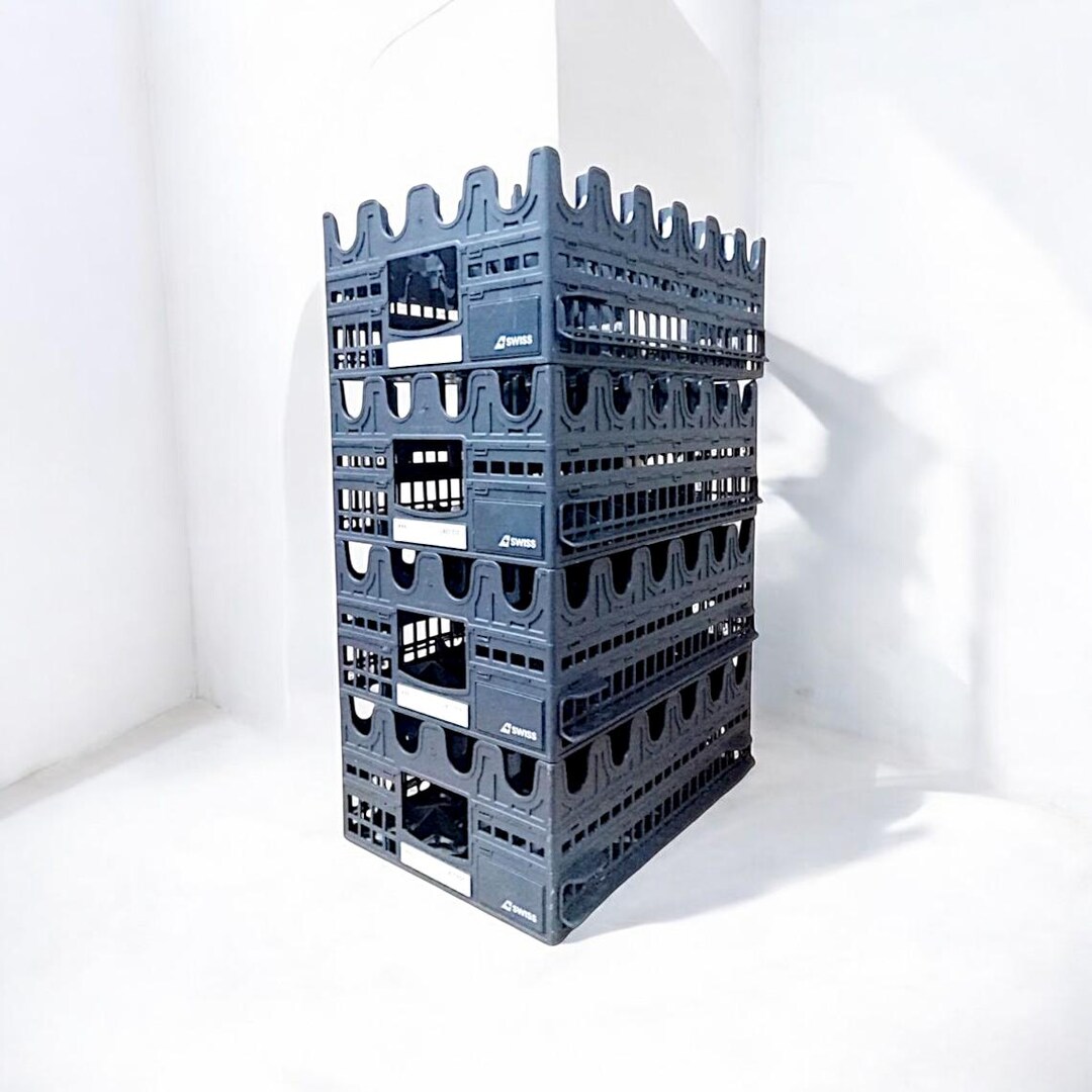 Set of 4 Original SWISS Like NEW Airlines Drawer & Rack for Glass, Cans ...