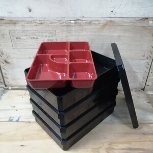 4 X Airline NEW Bento Box Airplane Food Service Box Sushi Box Asian ...