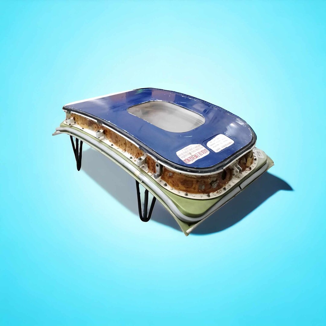 Varig Airlines Boeing 737 Overwing Emergency Exit Door Upcycled to ...