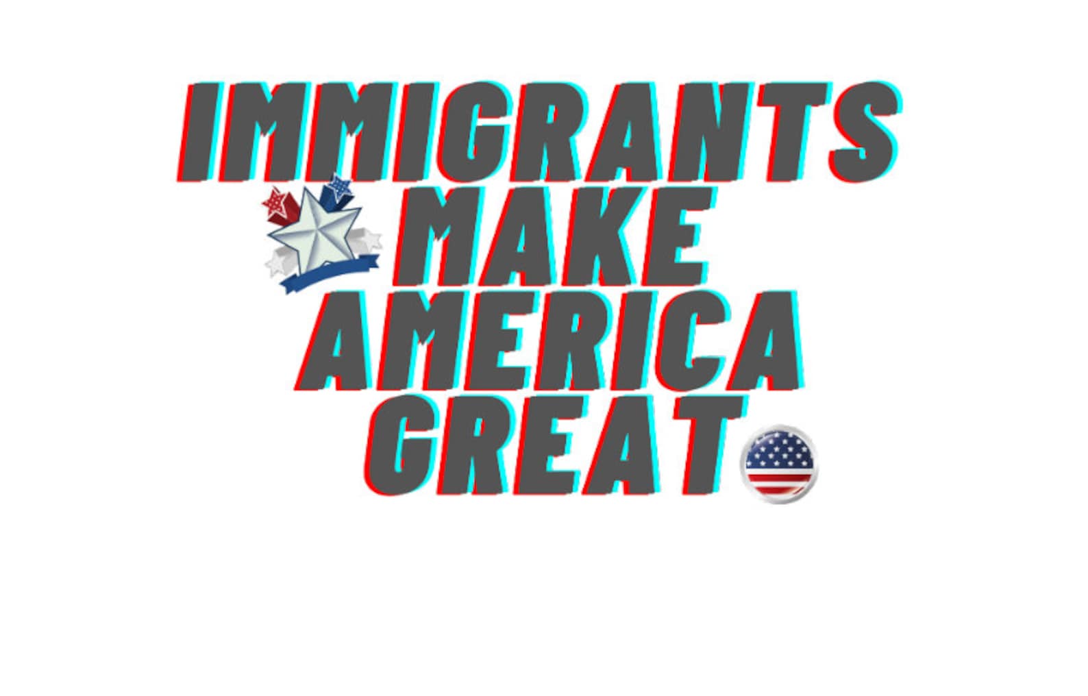 Immigrants Make America Great Digital Download PNG - Etsy