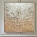 Original Golden Leaf Painting on Canvas Textured Golden Painting ...