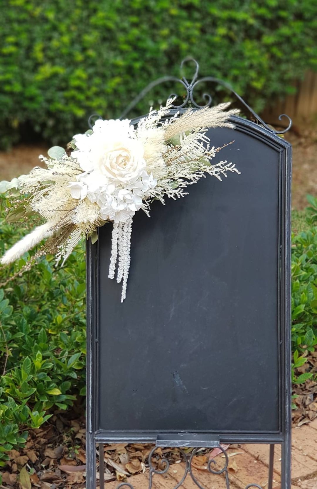 Easel Flower Decoration,wedding Decoration,wedding Flowers,wedding Sign ...