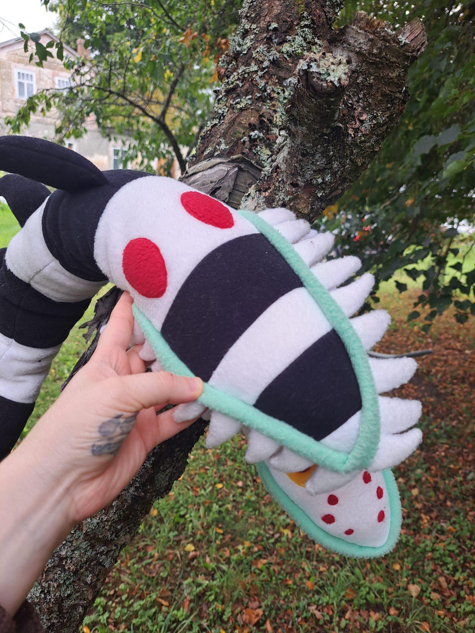 Sandworm Plushe From Beethlejuice - Etsy