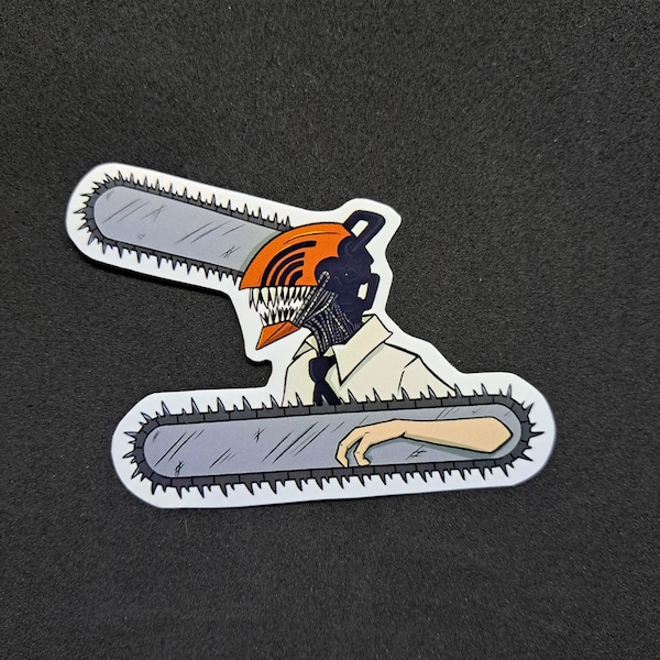 Chainsaw Man Pochita Stickers - Etsy