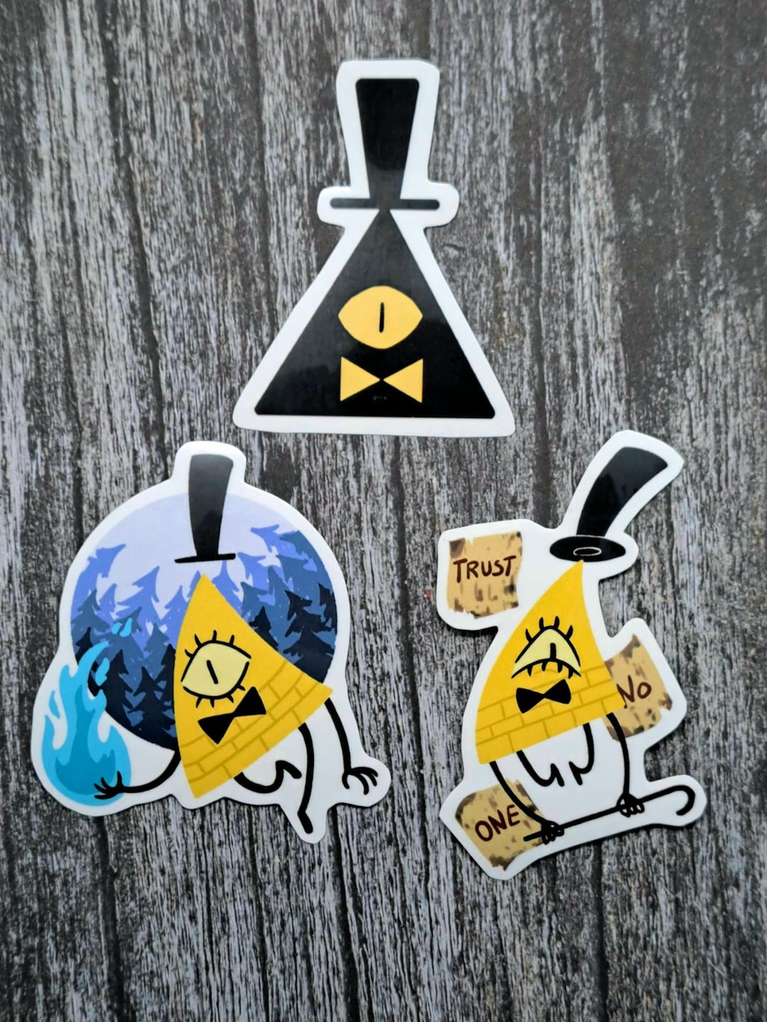 Bill Cipher Stickers - Etsy