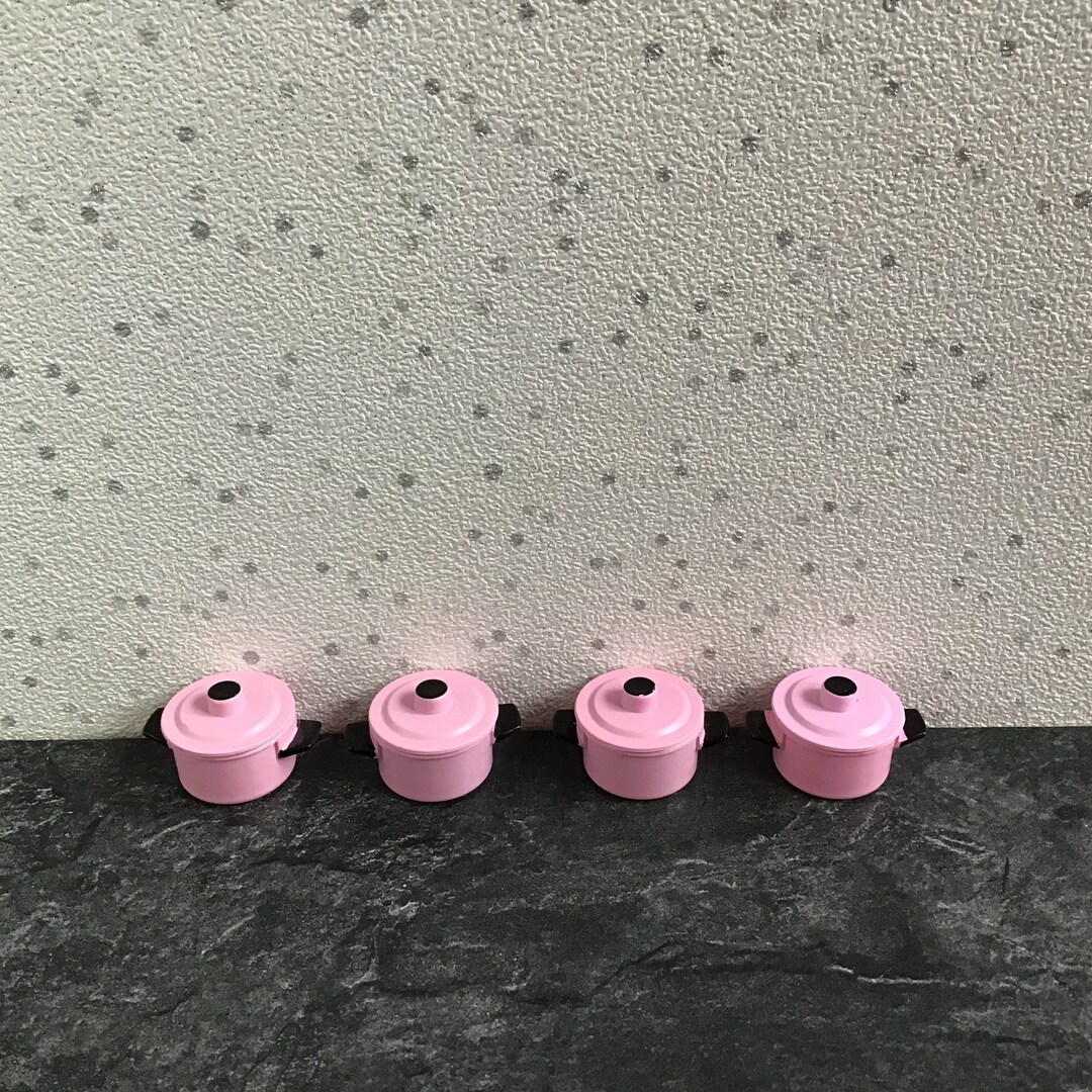 Lundby Dolls House Pink Lidded Empty Casserole Pot price per Pot - Etsy