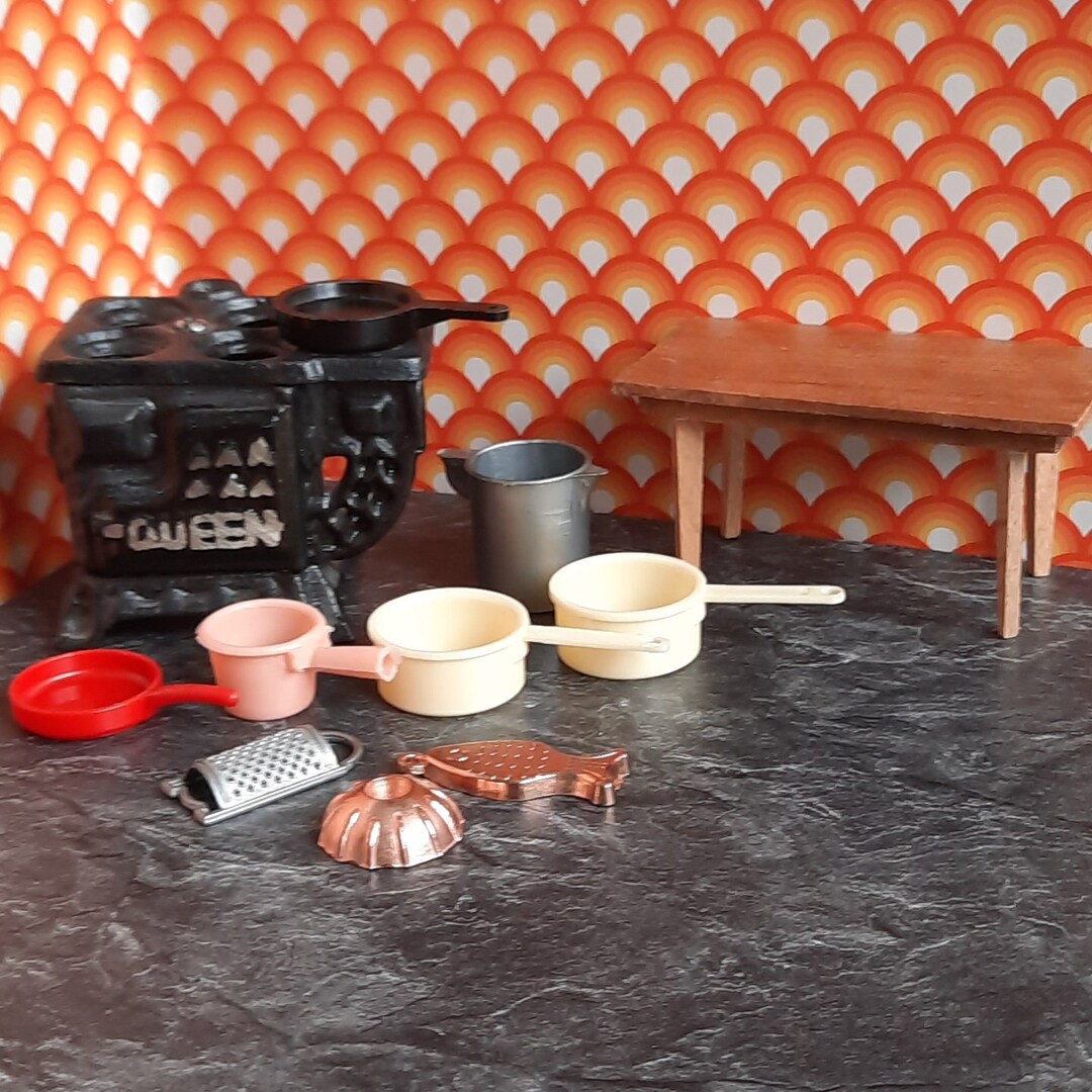 Fiver Bag Vintage Dolls House Items - Etsy