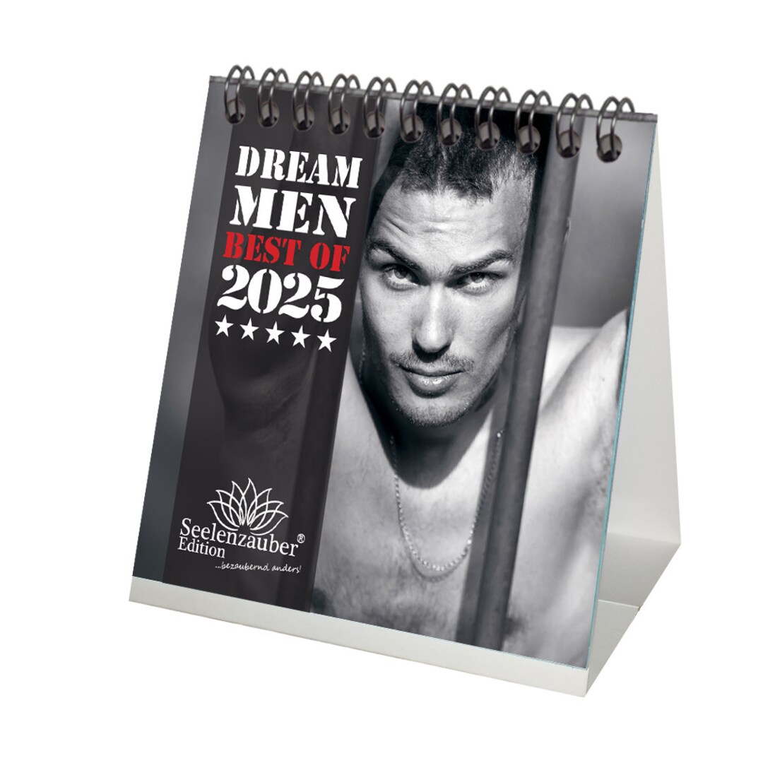 Sexy Dream Men Calendar for 2025 Format 10 Cm X 10 Cm Erotic Men Man ...