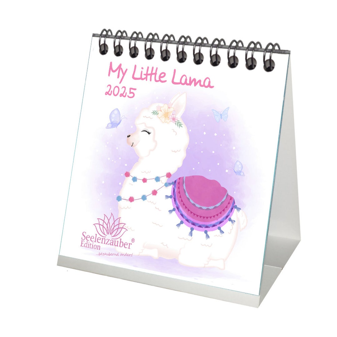 My Little Lama Calendar for 2025 Format 10 Cm X 10 Cm Lama Alpaca Soul ...