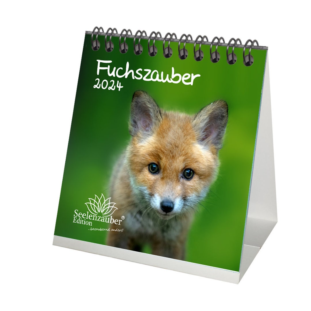 9.98 Eur/piece. Fox Magic Calendar for 2024 Format 10 Cm X 10 - Etsy