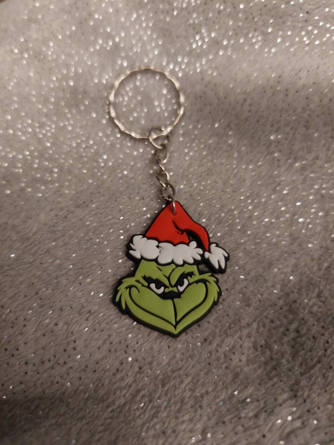 The Grinch Keyrings - Etsy UK