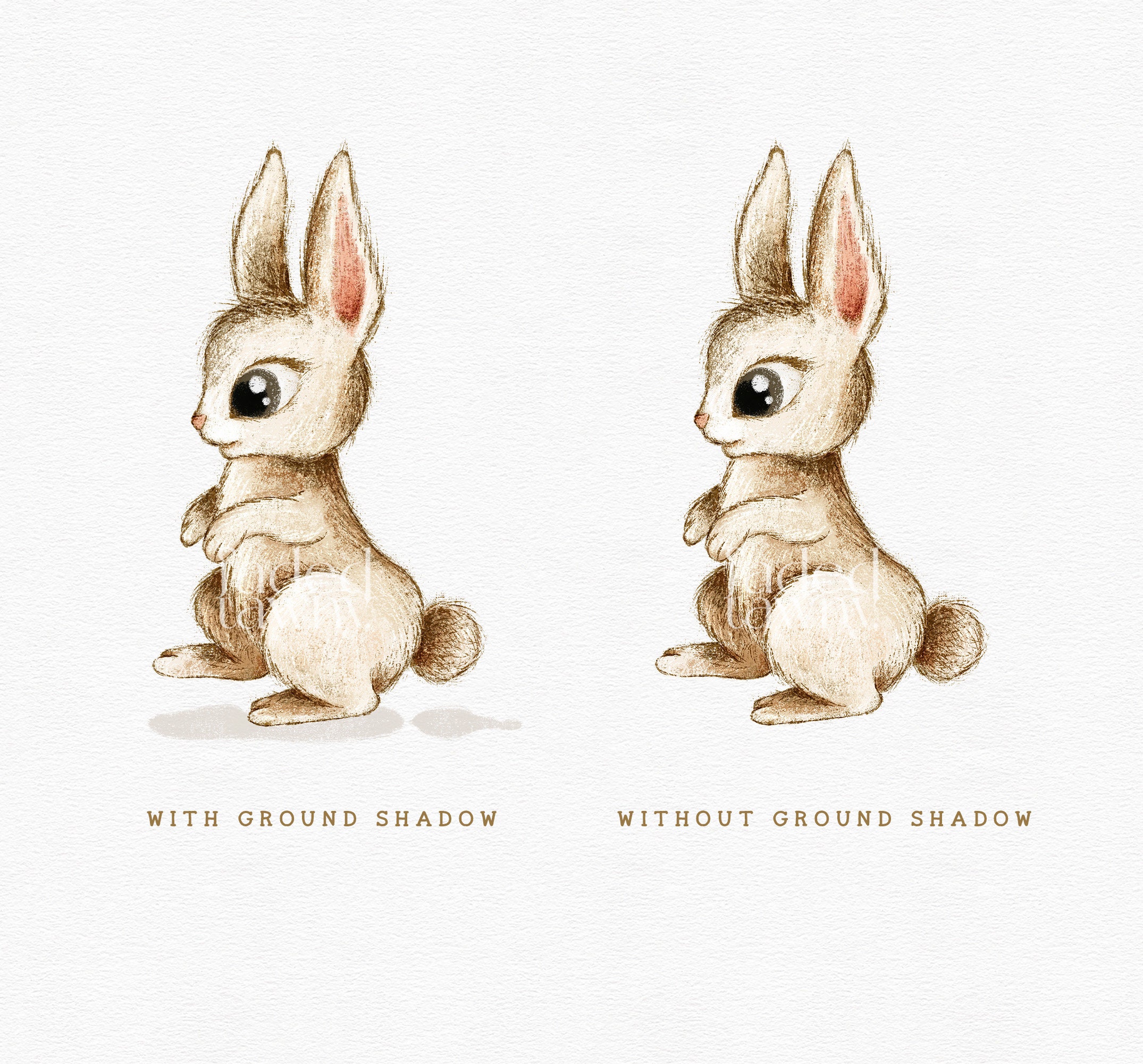 Easter Bunny Clipart, Cute Rabbit Clipart, Easter Rabbit Clipart ...